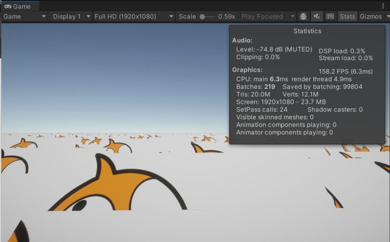 【Unity】RenderMeshIndirectを使用して多量描画の負荷を抑えてみた – 株式会社ロジカルビート
